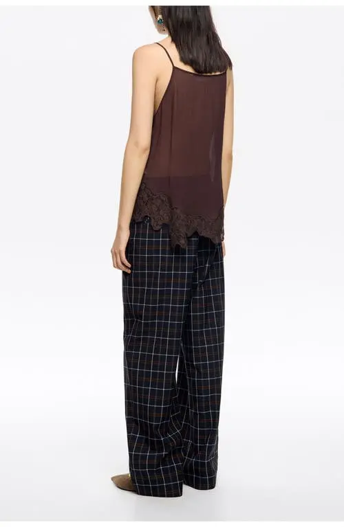 Bimba Y Lola Chequered Trousers