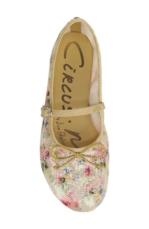 CIRCUS NY BY SAM EDELMAN Sofie Mesh Ballet Flat - Vanilla Bean Multi