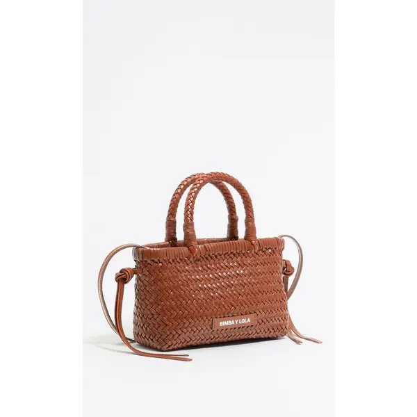 Bimba Y Lola Plaited Leather Mini Bag