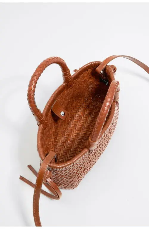 Bimba Y Lola Plaited Leather Mini Bag