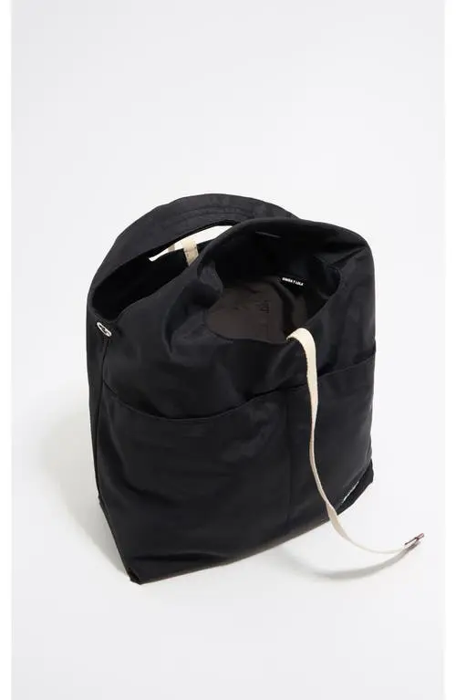 Bimba Y Lola Nylon Paper Bag With Bow Detail - Black