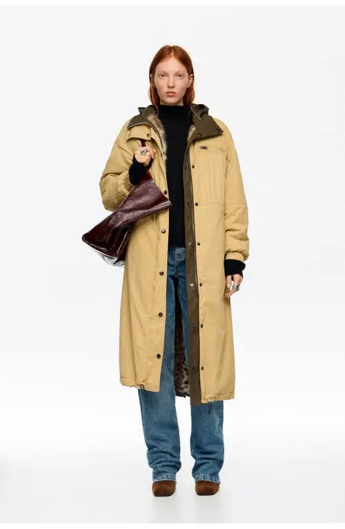 Bimba Y Lola Long Reversible Coat
