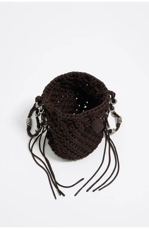 Bimba Y Lola Plaited Bucket Bag