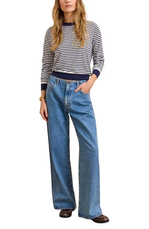 LA LIGNE Jenny Mid Rise Drawstring Jean
