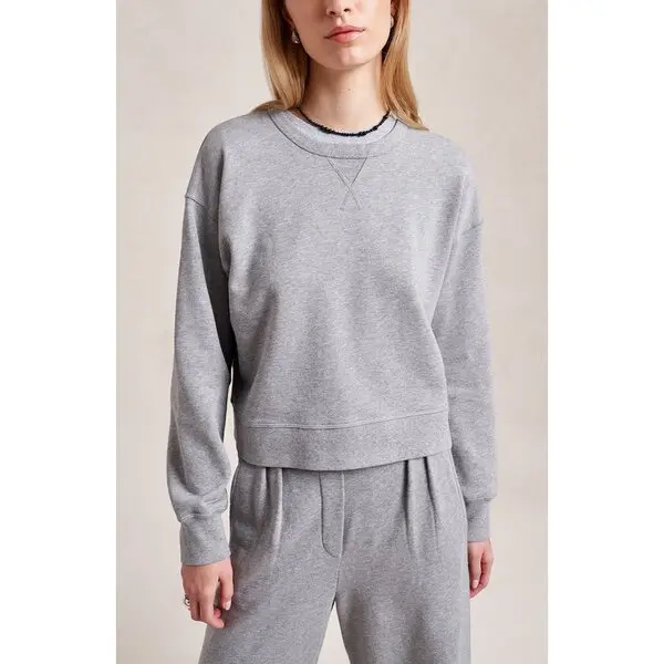 LA LIGNE James Cropped Sweatshirt