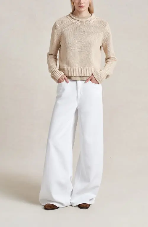 LA LIGNE Mini Marina Solid Sweater - Sand