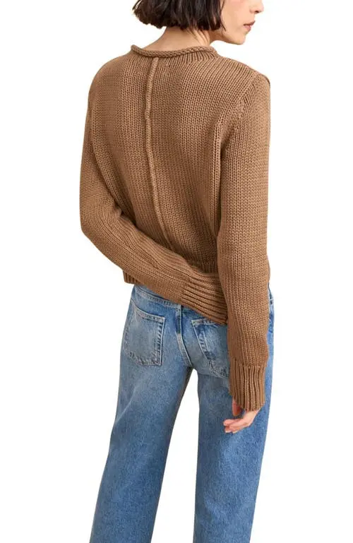 LA LIGNE Mini Marina Solid Sweater - Tan