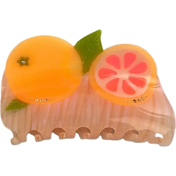 CENTINELLE California Pomelo Hair Claw - Orange