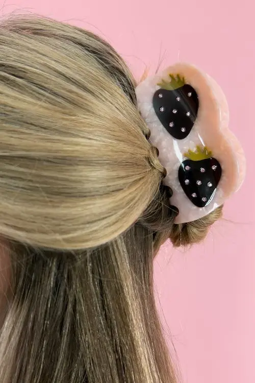 CENTINELLE Strawberries Hair Claw