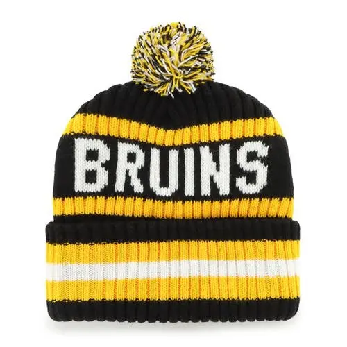 '47 Boston Bruins Bering Knit Hat With Pom