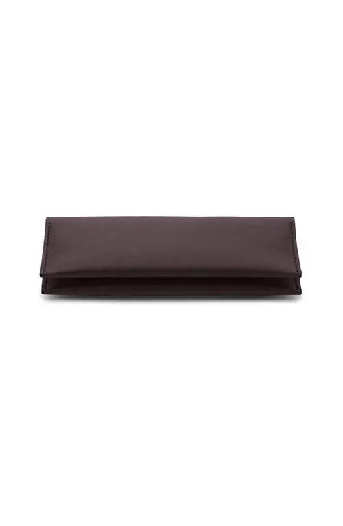 EZRA ARTHUR Long Wallet - Malbec