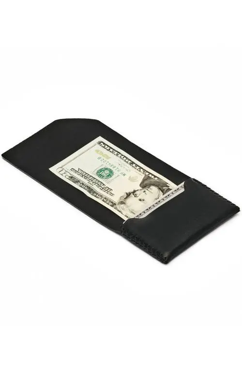 EZRA ARTHUR Slim Trifold Wallet - Black