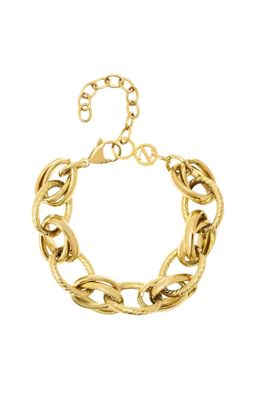 NIALAYA JEWELRY Mixed Link Bracelet