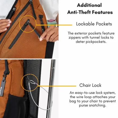 SHERPANI Esprit Anti-theft Sling Backpack