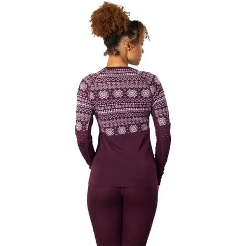 Kari Traa Vilma Long-sleeve Baselayer - Wine