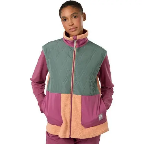 Kari Traa Rothe Quilted Vest - Murk