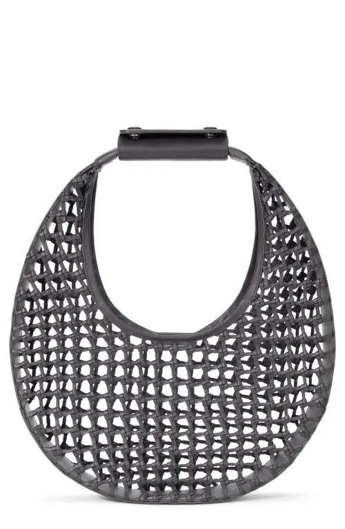 Staud Hand-knotted Leather Moon Tote - Espresso