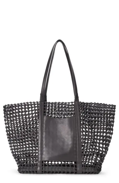 Staud Hand-knotted Leather Tote Bag