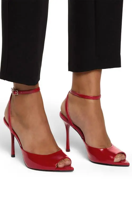 Aldo Pointed Toe Sandals - Red