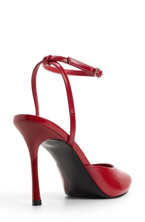 Aldo Pointed Toe Sandals - Red