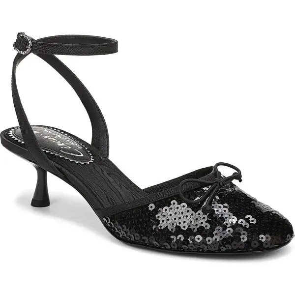 CIRCUS NY BY SAM EDELMAN Rosetta Ankle Strap Pump - Black