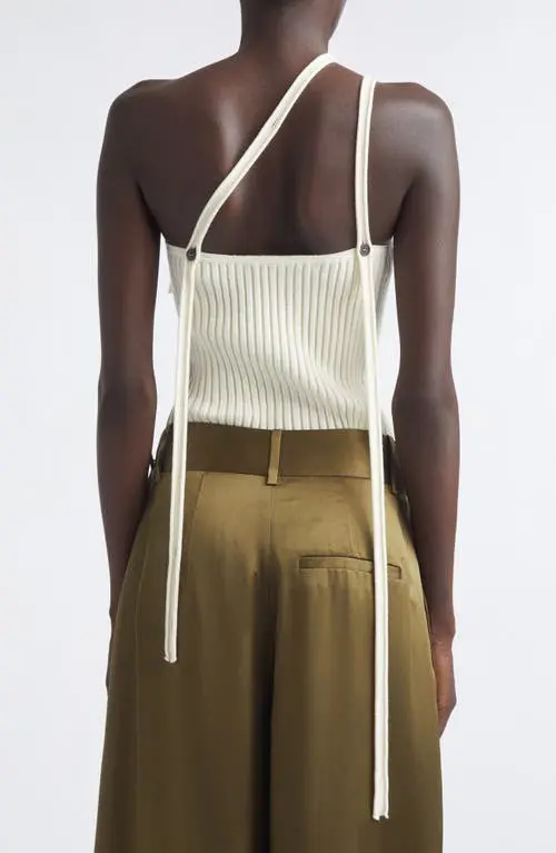 AISLING CAMPS Convertible Merino Wool Camisole - Ivory