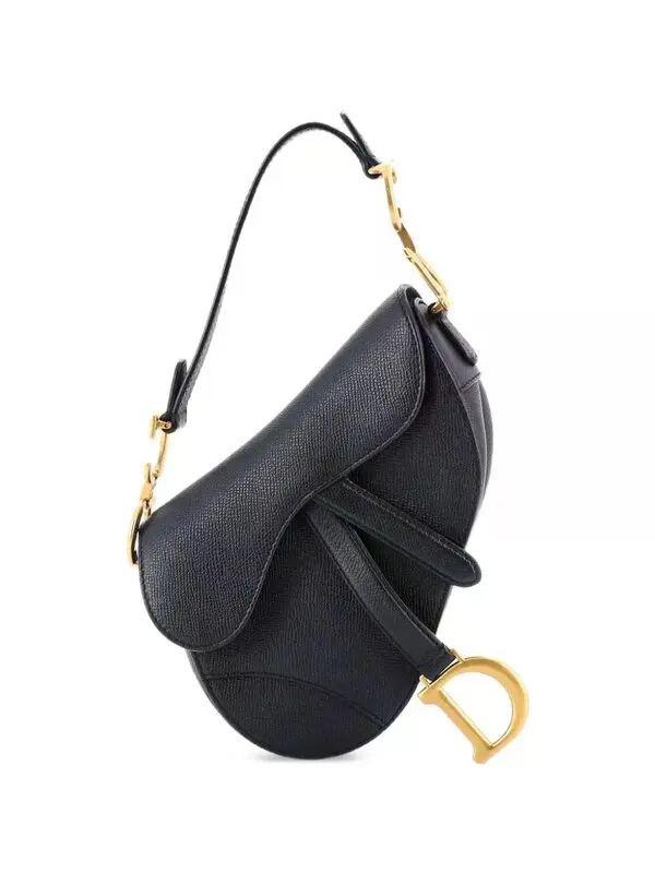 Dior Saddle Leather Mini Shoulder Bag