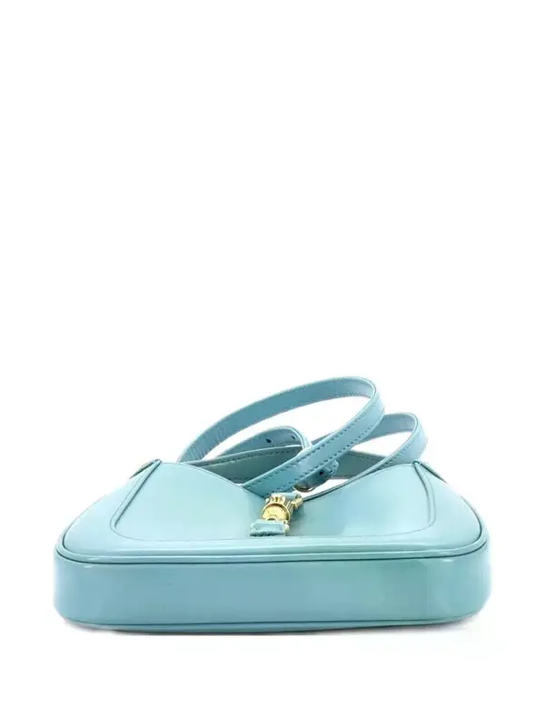 Gucci Jackie 1961 Leather Mini Hobo Bag - Blue