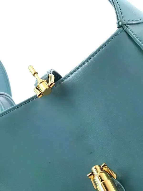 Gucci Jackie 1961 Leather Mini Hobo Bag - Blue