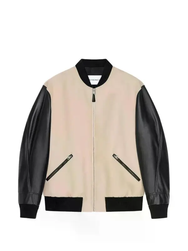 Givenchy Panelled Bomber Jacket