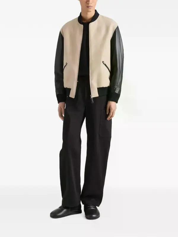Givenchy Panelled Bomber Jacket