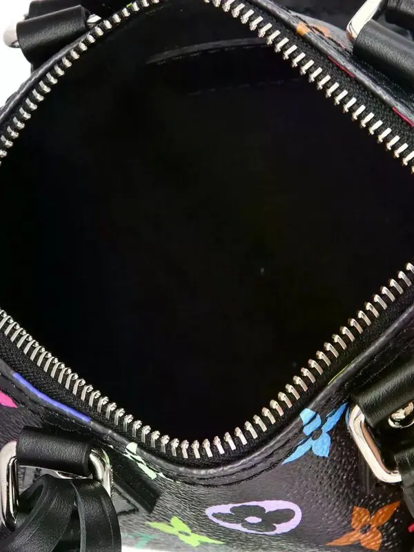 LOUIS VUITTON X Takashi Murakami Speedy Bandouliere Nm Nano Satchel - Black