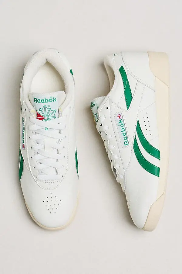 REEBOK Freestyle Lo Sneakers - Chalk/glengreen/paperwhite
