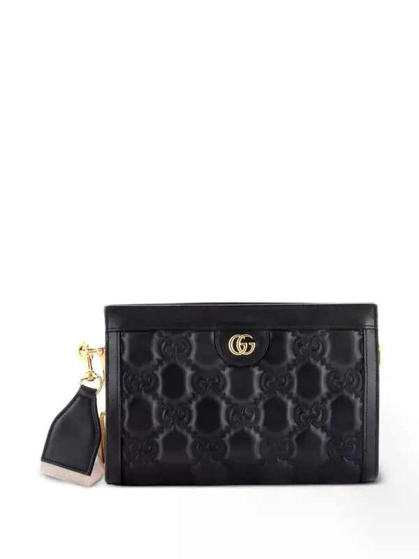 Gucci Gg Matelassé Leather Small Shoulder Bag