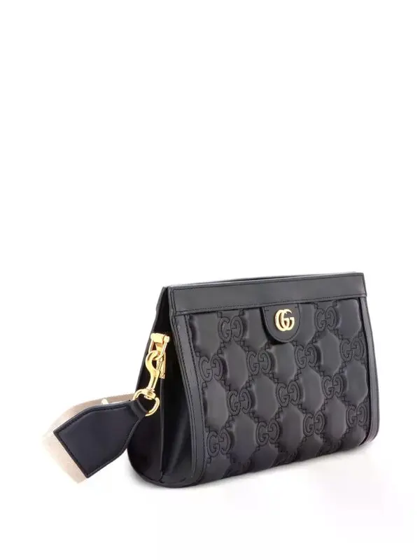 Gucci Gg Matelassé Leather Small Shoulder Bag