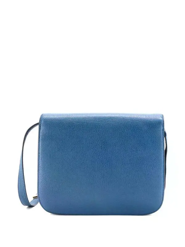 Celine Classic Box Bag Grainy Leather Medium - Blue
