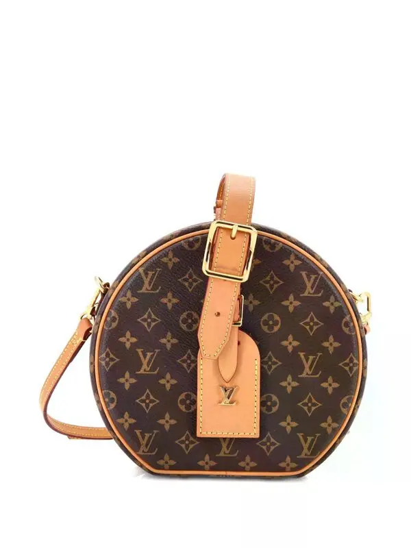LOUIS VUITTON Petite Boite Chapeau Monogram - Brown