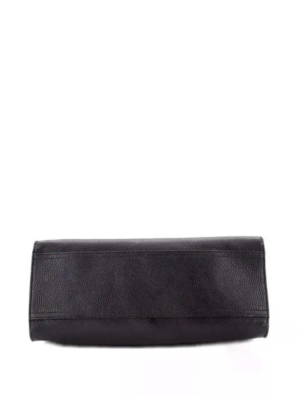 Gucci Gg Marmont Top Handle Small Satchel - Black