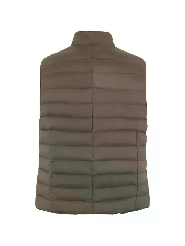 MOORER Button-front Padded Gilet