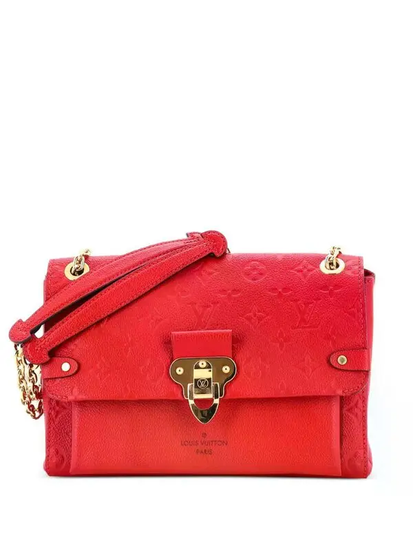 LOUIS VUITTON Vavin Pm Crossbody Bag Monogram Empreinte Leather - Red