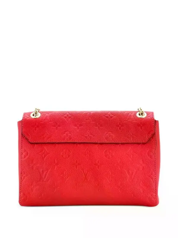 LOUIS VUITTON Vavin Pm Crossbody Bag Monogram Empreinte Leather - Red