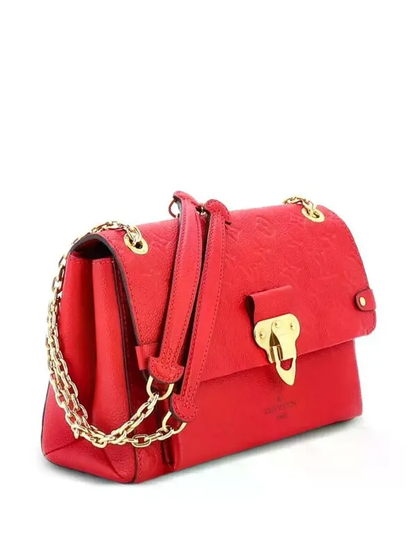 LOUIS VUITTON Vavin Pm Crossbody Bag Monogram Empreinte Leather - Red
