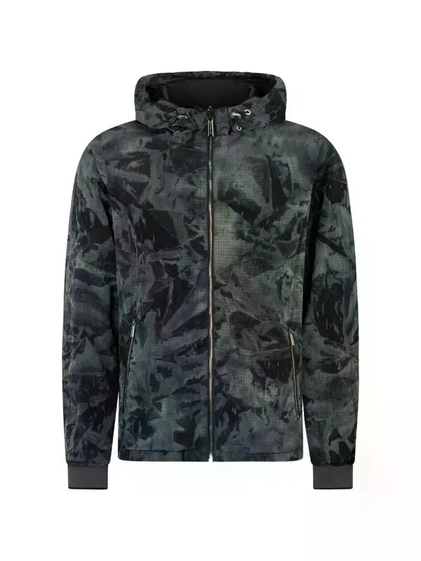 MOORER Hooded Bomber Jacket