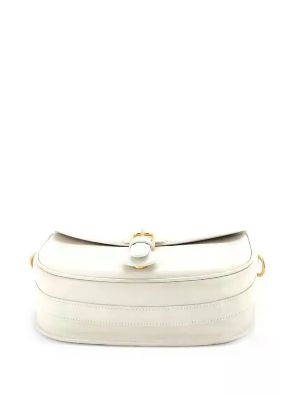 Dior Bobby Flap Bag Leather Medium - White