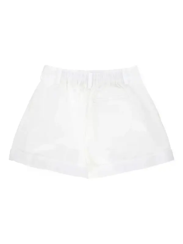 Givenchy Pleated Cotton Shorts