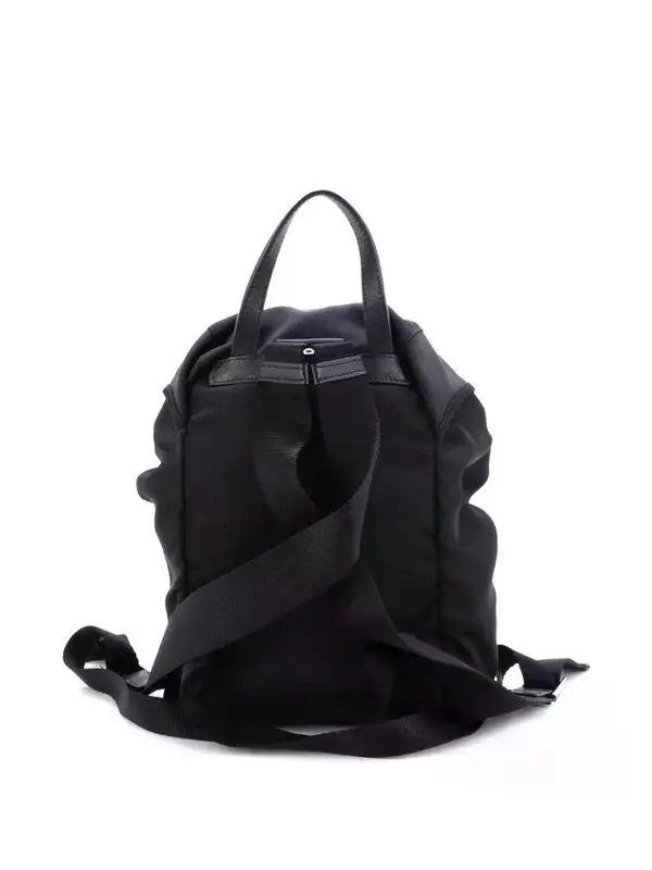 Prada Single Buckle Pocket Tessuto Small Backpack