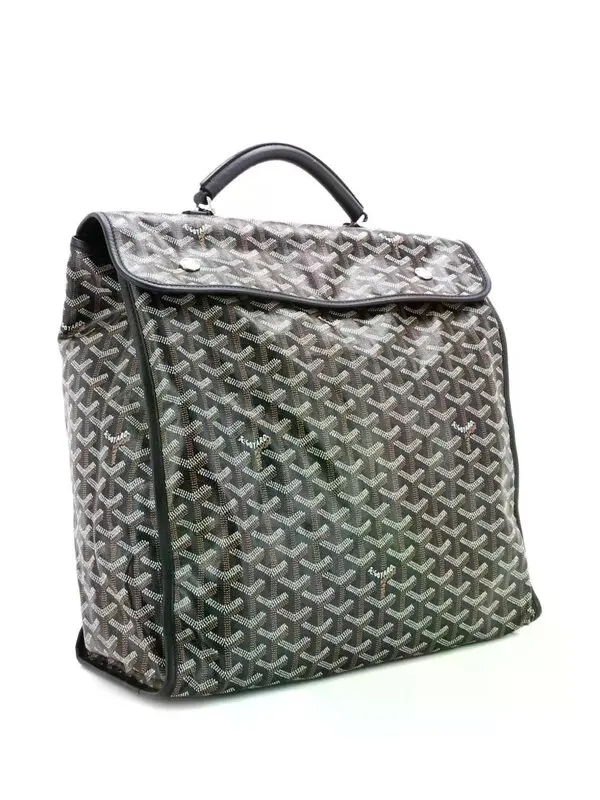 Goyard Saint Leger Briefcase Coated Canvas Backpack