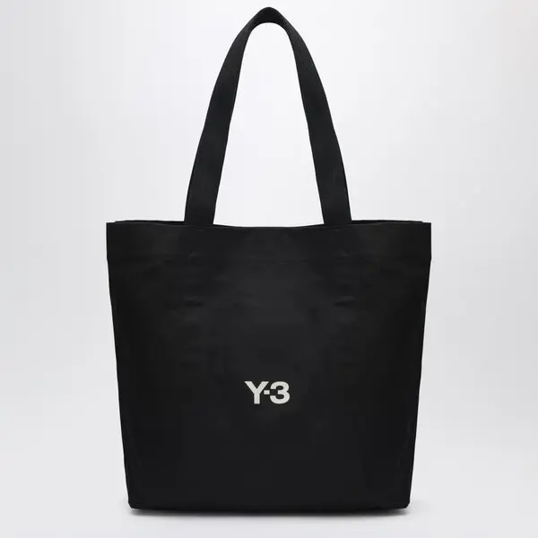 Adidas Canvas Logo Tote Bag - Black