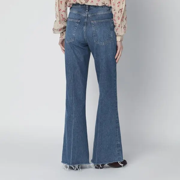 FRAME The Lax Jeans In Regenerated Denim - Blue