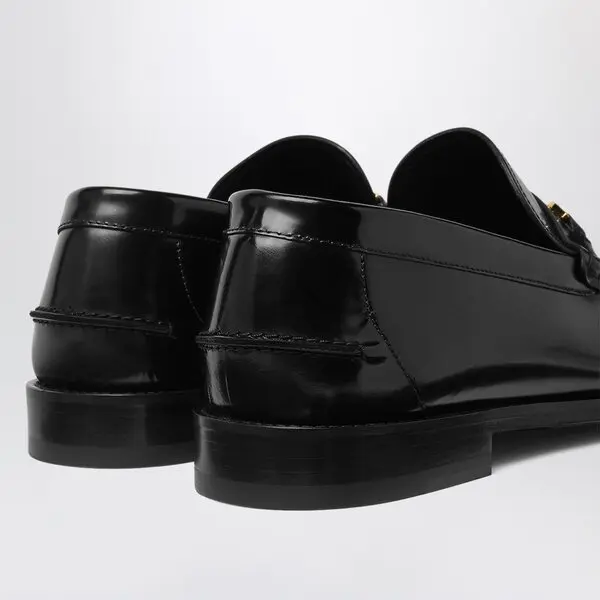 Versace Leather Medusa 95 Loafers